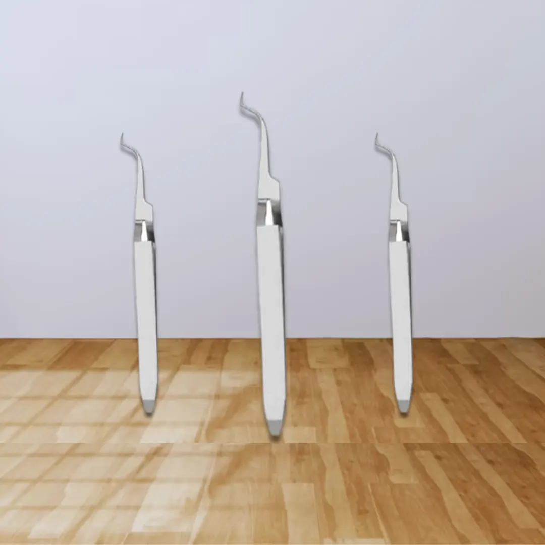 Modern Orthodontics Bracket Bonding Tweezer Curved For Molar Tube ...