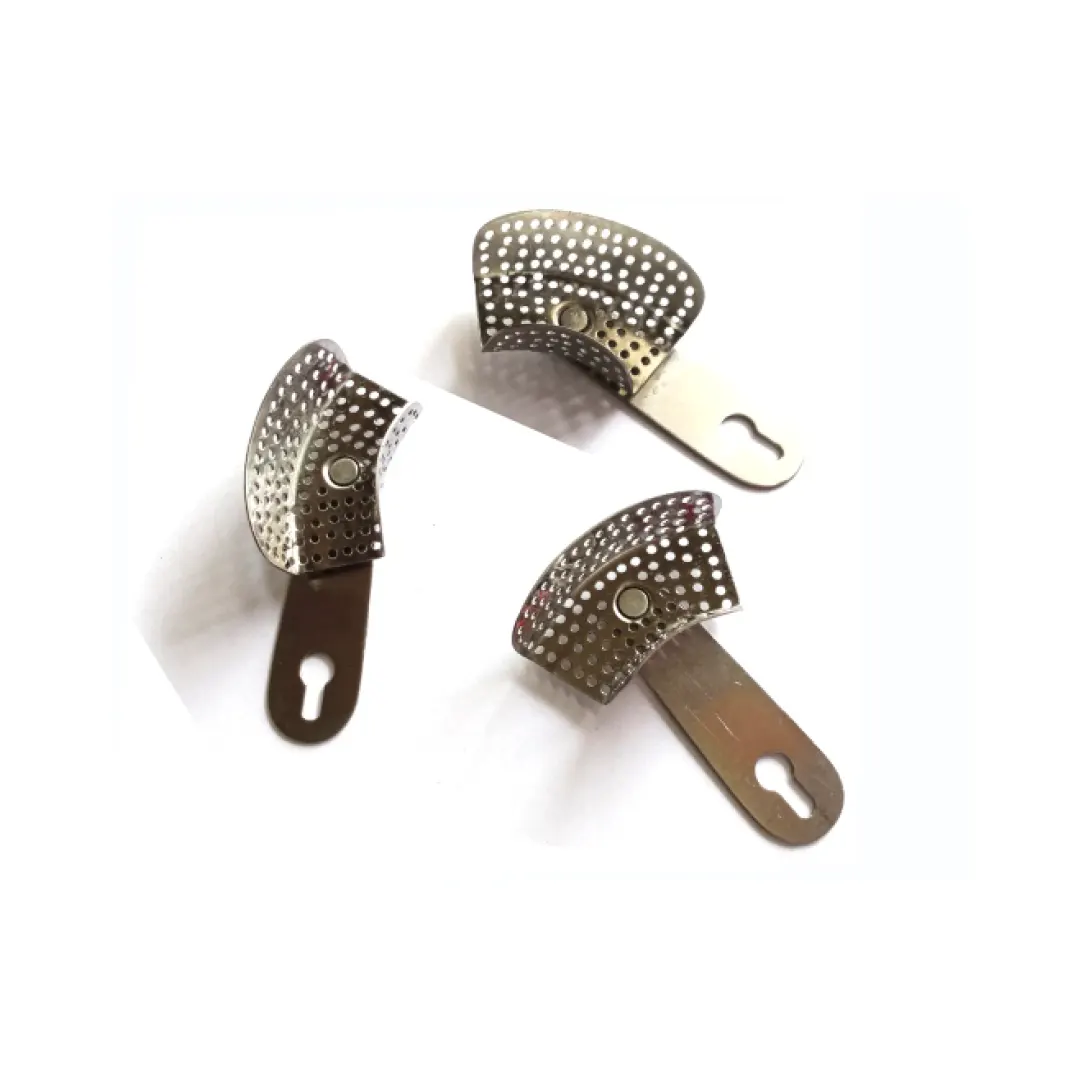 Impression Half Tray Metal - Shop4Smile - Delivering Dentistry