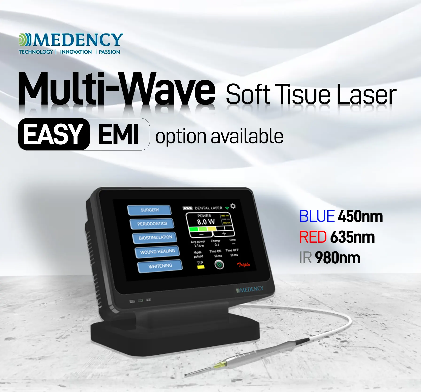 Triple Wavelength Laser Technology - Shop4Smile